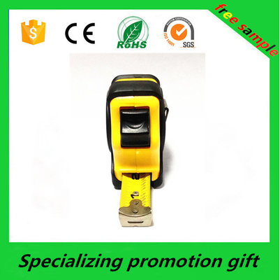 7.5M TPR coated case Retractable Tape Measure with custom brand sticker