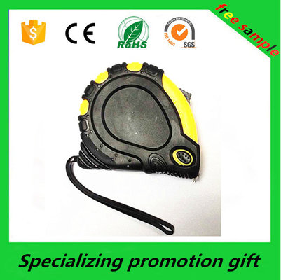 rubber coated steel Retractable Tape Measure with three control buttons