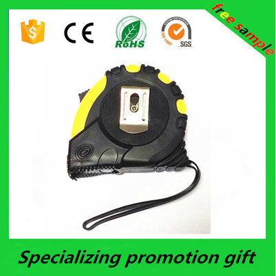 rubber coated steel Retractable Tape Measure with three control buttons