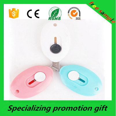 Colorful Cute Mini ABS Retractable Utility Knife Carbon Steel Blade Knife