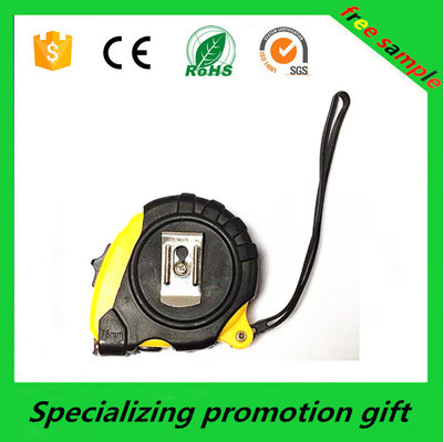 Carbon Steel Blade 7.5M Retractable Tape Measure with control buttons sling