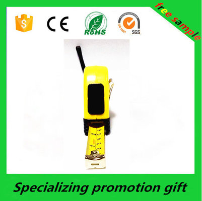 5M rubber coating ABS case Retractable Tape Measure with sling