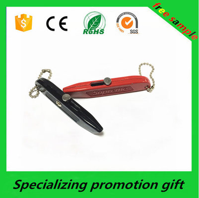 Mini Safety Stainless Pocket Utility Cutter Knife With Keychain