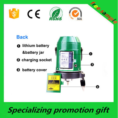 Vertical / Horizontal Cross Green Line Self Leveling Laser Level Equipment