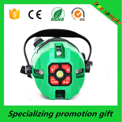 3 Beam Green Line Rotary Self Leveling Laser Level With Battery