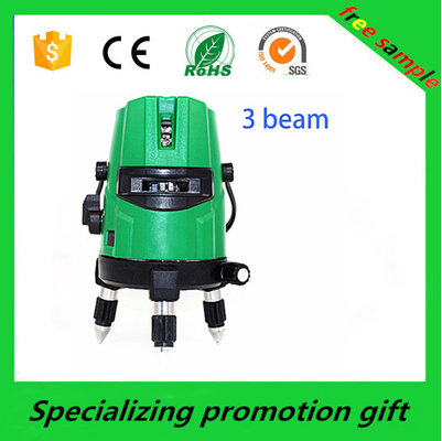 3 Beam Green Line Rotary Self Leveling Laser Level With Battery