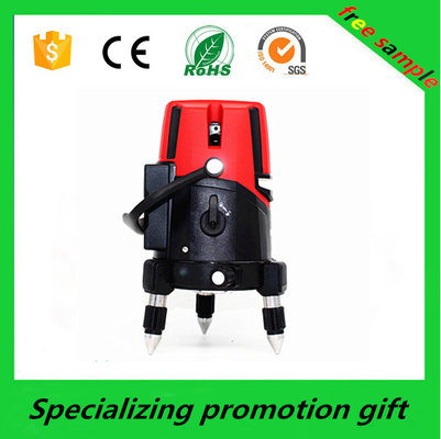 Red / black ABS case Self leveling Laser Level 650nm / 635nm 5m±1mm