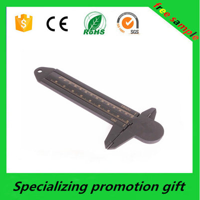 Hot selling top quality promotional eco-friendly plastic vernier calipers for school
