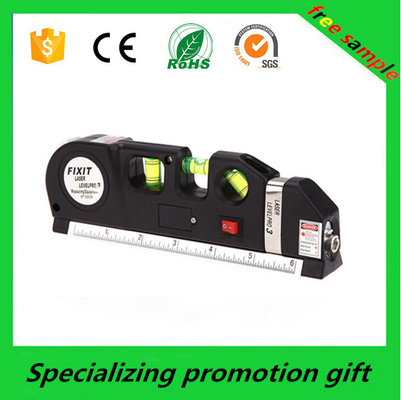 Water laser level multifunctional Retractable Tape Measure with plastic case