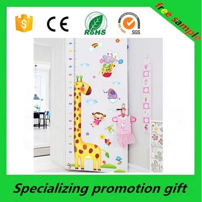 1.5M long height measurement wall sticker growth chart  for kits