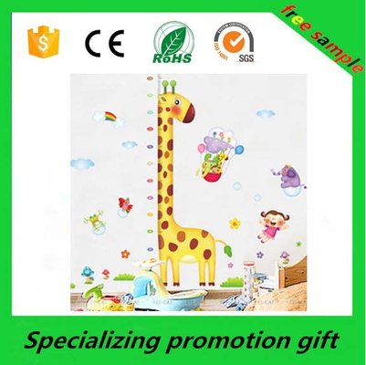 1.5M long height measurement wall sticker growth chart  for kits