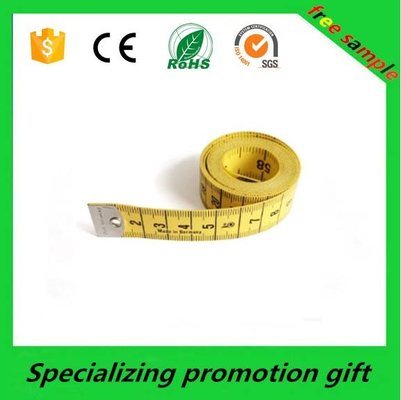 2.0M long color custome tape measure with cm and inches for tailor