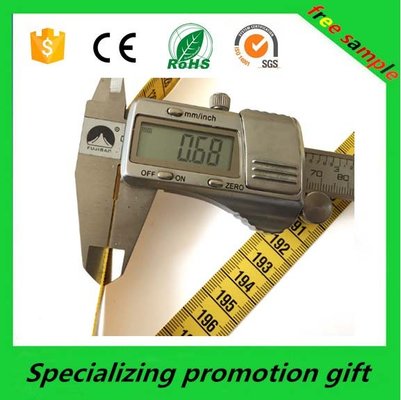 2.0M long color custome tape measure with cm and inches for tailor