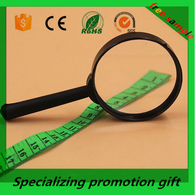 Non Toxic Promotional Stationery Plastic Magnifying Glass For Office