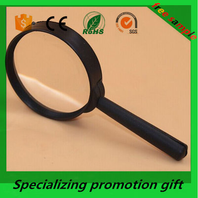 Non Toxic Promotional Stationery Plastic Magnifying Glass For Office