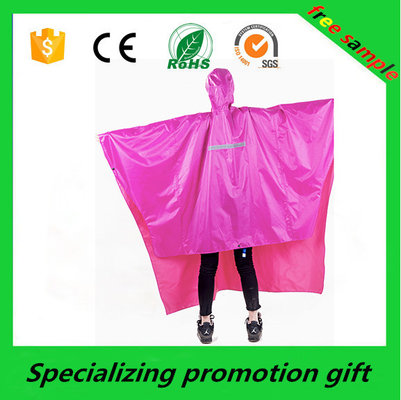 Colored Reusable PVC Polyester Raincoat For Motorcycle Riders
