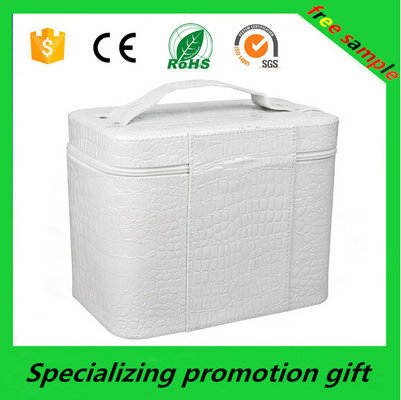 Transparent Chinlon / PVC Promotional Gift Bags For Cosmetic