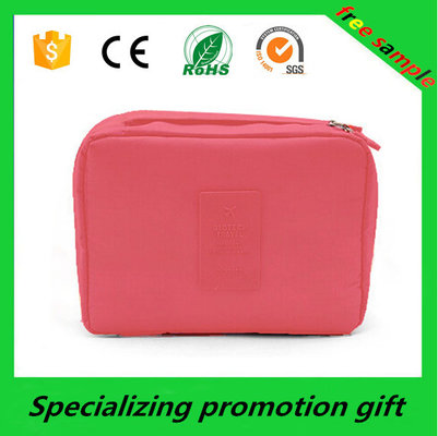 Beautiful PU PVC Canvas Cosmetic Bag Make Up Bags For Women / Lady