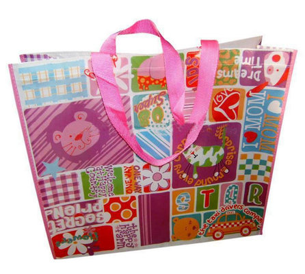 Foldable Cotton / Nylon Reusable Shopping Bags / Tote For Women