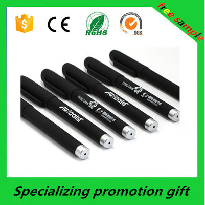 Plastic Binder Spray Advertising Ball Pen Promotional Stationery 14.6cm