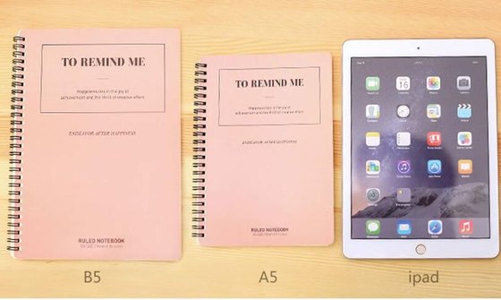 Custom Promotional Stationery , 60 Page Diary 6 X 9 Spiral Notebook
