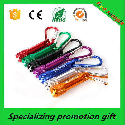 Electronic Promotional Products Mini Keychain Led Flashlight / Torch