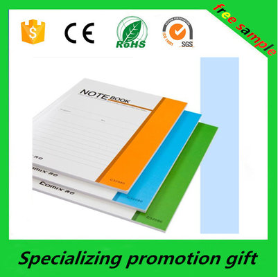 Soft Cover A4 58 Page Notebook Promotional Stationery FCC / SGS