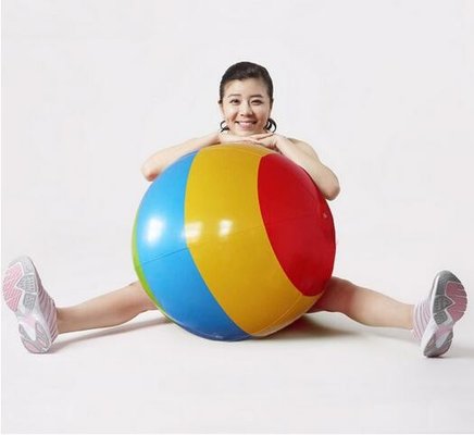 Giant Waterproof Inflatable Custom Printed Beach Balls For Outdoor Sports