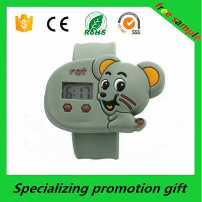Electronic Promotional Products Fashion Silicone Cartoon Watch For Children