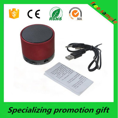 Mini Portable Metal Alloy Bluetooth Wireless Speaker With Customized Logo