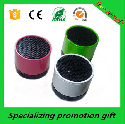Mini Portable Metal Alloy Bluetooth Wireless Speaker With Customized Logo