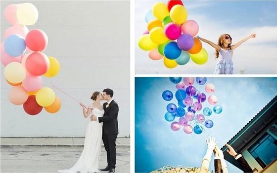 Pearl Round Metallic Rubber Latex Helium Balloon Custom Printed Balloons