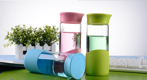 Clear 300ml Advertising Cups Heat Resistant Water Bottle Bpa Free