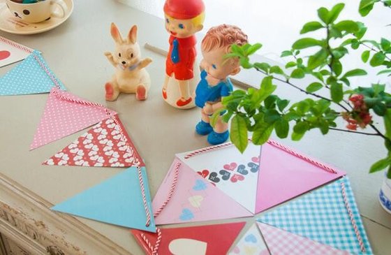 Decoration Bunting Flag Outdoor Essential Products For Birthday Party