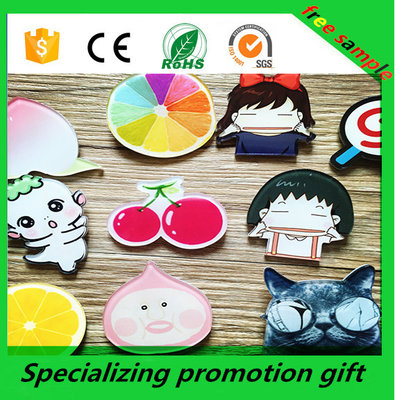 Custom Acrylic 3D Shaped Custom Badge Pins Promotional Gift Items