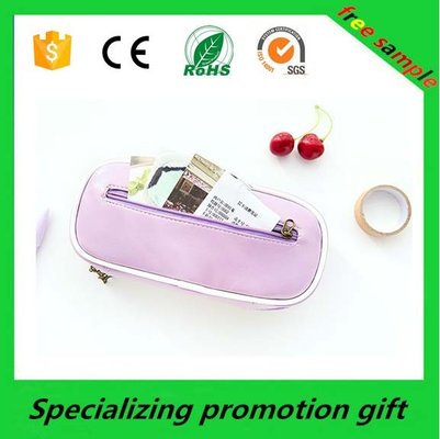 Promotional PU Custom Printed Pencil Case / Bag For Teenagers