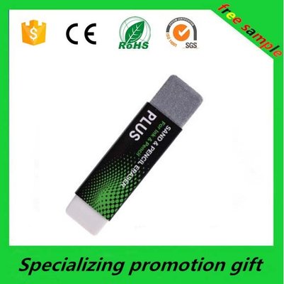 Customized rubber Promotional Stationery frosted Eraser for pencil