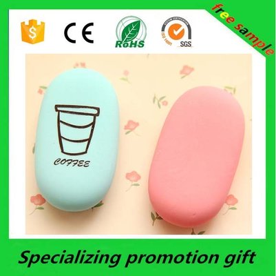 EN71 / ASTM Colorful Pencil Rubber Eraser For School / Office
