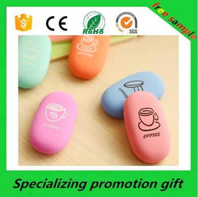 EN71 / ASTM Colorful Pencil Rubber Eraser For School / Office