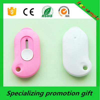 Plastic Letter Openers Promotional Stationery With Keychain
