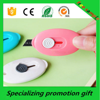 Plastic Letter Openers Promotional Stationery With Keychain