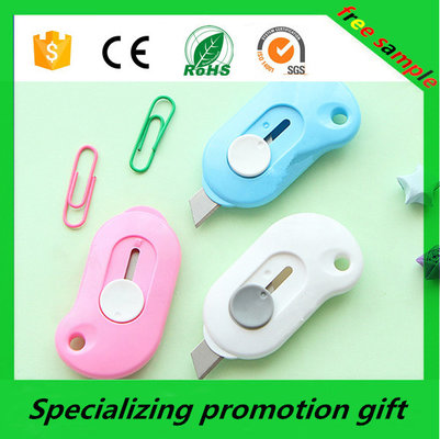 Plastic Letter Openers Promotional Stationery With Keychain