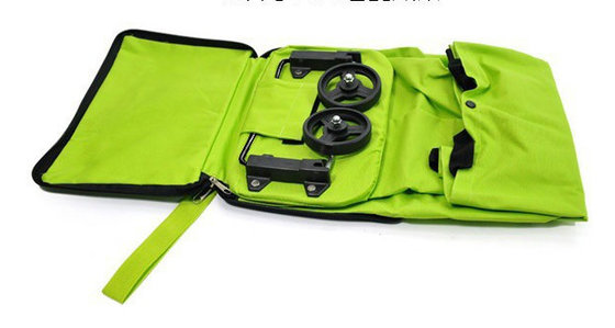 Green Anti - Freezing Luggage Trolley Bags Custom Promotional Items