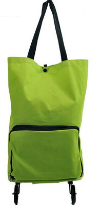 Green Anti - Freezing Luggage Trolley Bags Custom Promotional Items