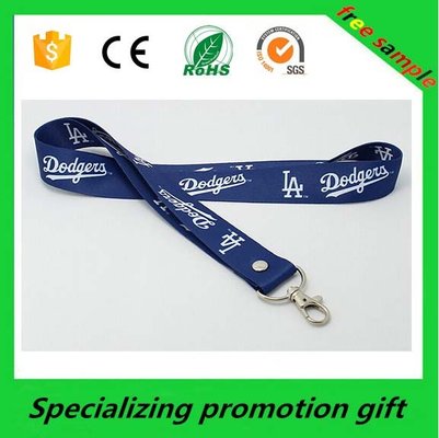 Small Gift ID Card Lanyard Neck Strap With Custom Printing