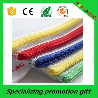 Durable Waterproof Plastic File Packet Promotional Stationery For Office