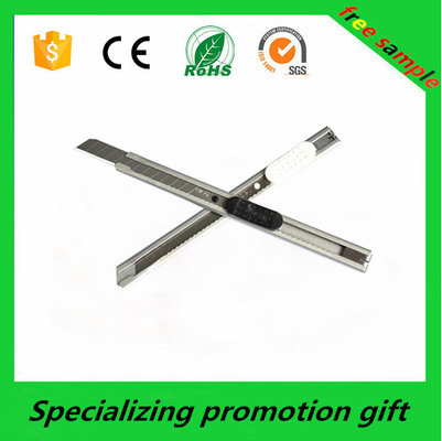 Aluminum Alloy / Zinc Snap off Blade Utility Cutter Knife 0.4*9*80mm
