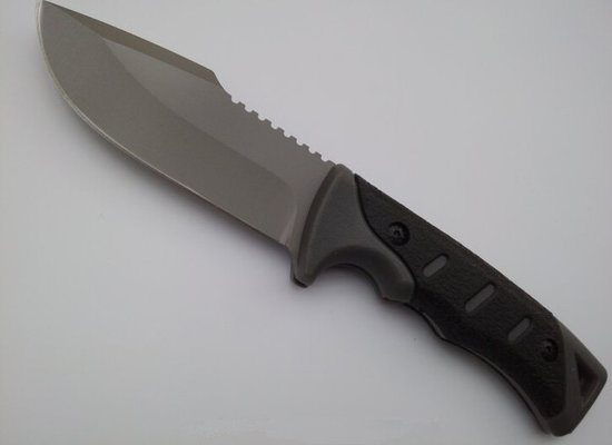 Promotional Black Utility Cutter Knife Outdoor Camping Survival Knife