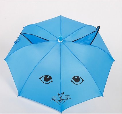 Red / Pink / Green 21" 22" Custom Printed Umbrellas For Children