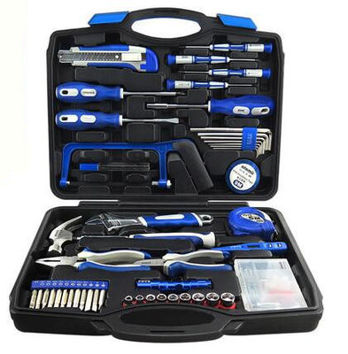 OEM / ODM 18pcs Promotional Tool Kits Home Repair Tool Set ROHS / SGS